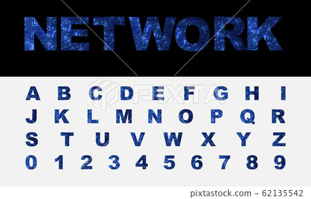 design font technology and networking science-插圖素材 [62135542] - PIXTA圖庫