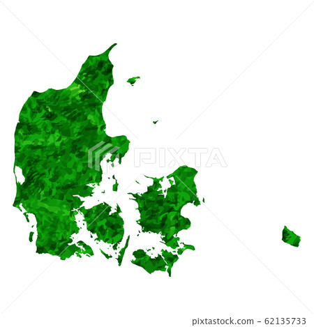 Denmark map icon - Stock Illustration [62135733] - PIXTA