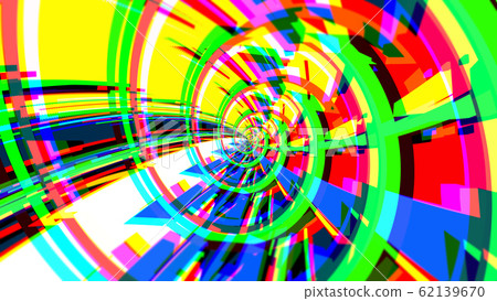 Corkscrew colorful cartoon explosion pipe - Stock Illustration ...