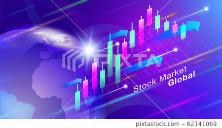 Stock market background design ideas Represents... - Stock Illustration ...