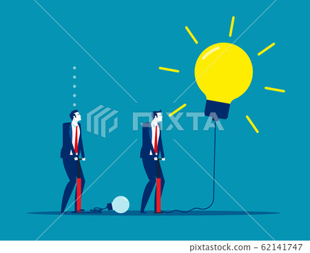 Extending ideas. Concept business vector - Stock Illustration [62141747 ...