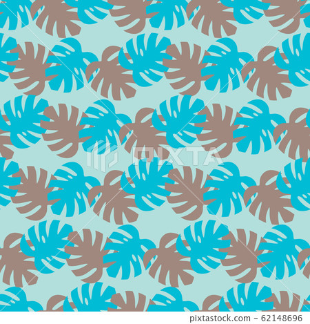 Monstera seamless pattern - Stock Illustration [62148696] - PIXTA