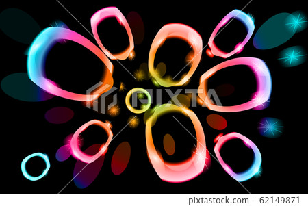 Abstract texture of unusual beautiful light - Stock Illustration ...