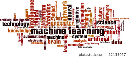 Machine learning word cloud - Stock Illustration [62155057] - PIXTA