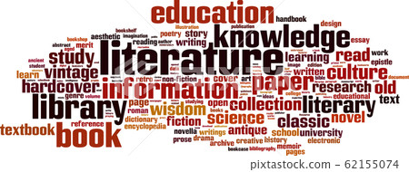 Literature word cloud - Stock Illustration [62155074] - PIXTA