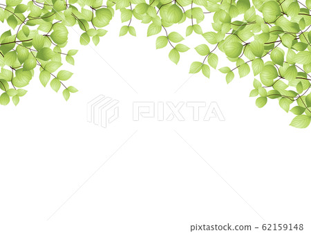 Frame green trees - Stock Illustration [62159148] - PIXTA