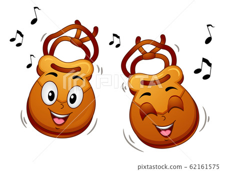Mascot Castanets Illustration - Stock Illustration [62161575] - PIXTA