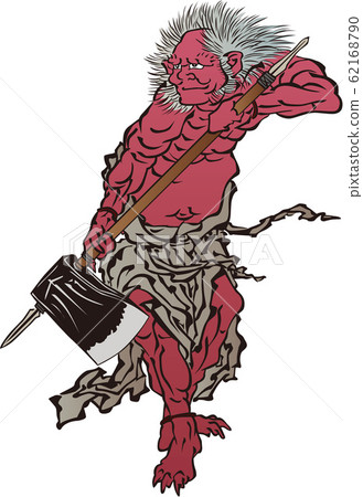 Ukiyo-e Demon 7 - Stock Illustration [62168790] - PIXTA