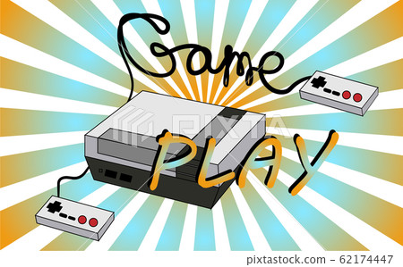 Old vintage retro hipster antique game - Stock Illustration [62174447 ...