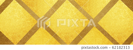 Gold square background material - Stock Illustration [62182313] - PIXTA