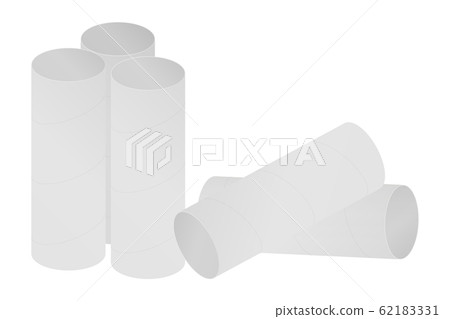 Toilet paper core - Stock Illustration [62183331] - PIXTA