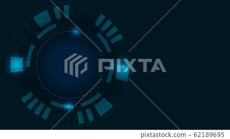 Abstract Digital Technology Cycle... - Stock Illustration [62189695 ...