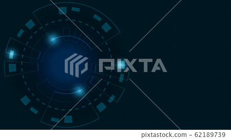 Abstract Digital Technology Cycle... - Stock Illustration [62189739 ...