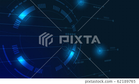 Abstract Digital Technology Cycle... - Stock Illustration [62189765 ...