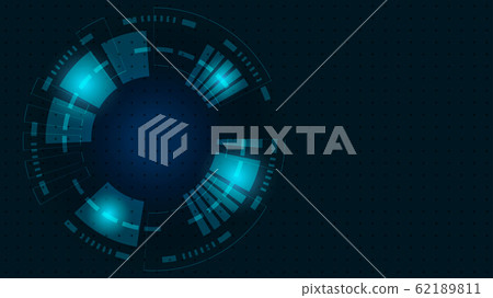 Abstract Digital Technology Cycle... - Stock Illustration [62189811 ...