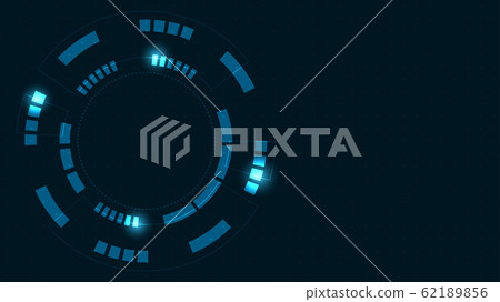 Abstract Digital Technology Cycle... - Stock Illustration [62189856 ...