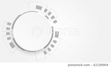 Abstract Digital Technology Cycle... - Stock Illustration [62189904 ...
