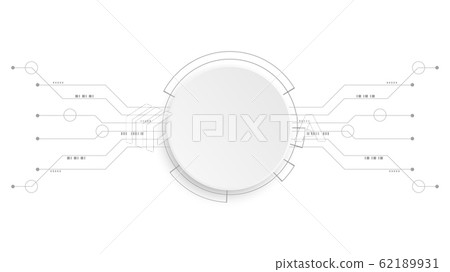 Abstract Digital Technology Cycle...-插圖素材 [62189931] - PIXTA圖庫
