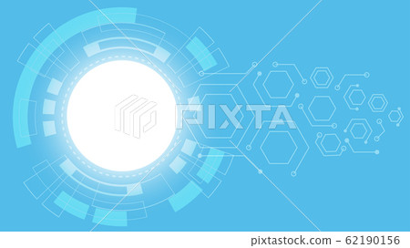 Abstract Digital Technology Cycle... - Stock Illustration [62190156 ...