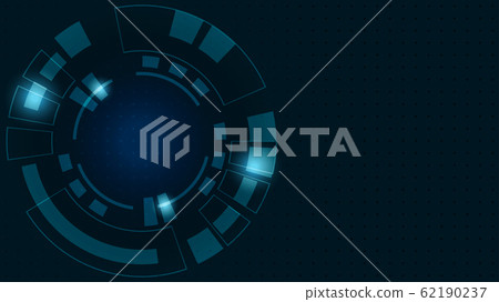 Abstract Digital Technology Cycle... - Stock Illustration [62190237 ...