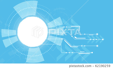 Abstract Digital Technology Cycle... - Stock Illustration [62190259 ...