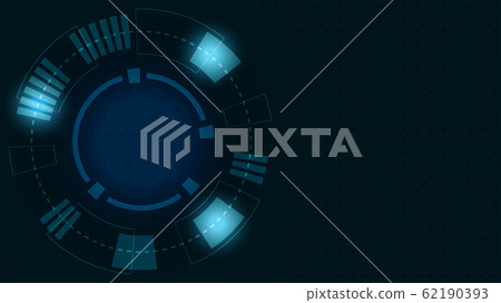 Abstract Digital Technology Cycle... - Stock Illustration [62190393 ...