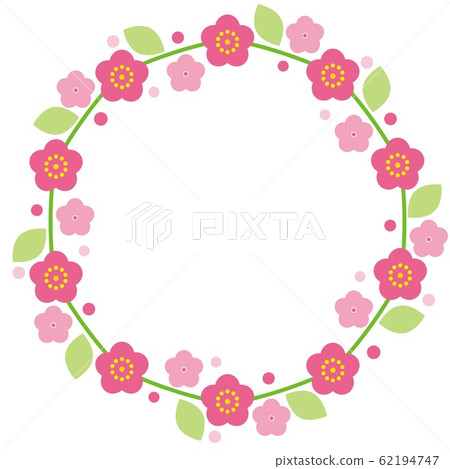 Plum Frame - Stock Illustration [62194747] - PIXTA