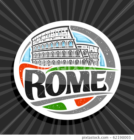 Vector logo for Rome - Stock Illustration [62198003] - PIXTA