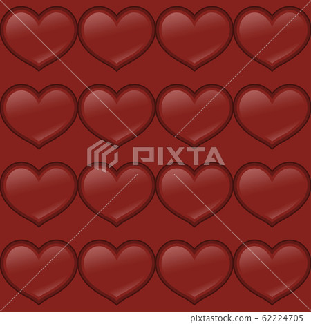 Red hearts love seamless background pattern,... - Stock Illustration ...