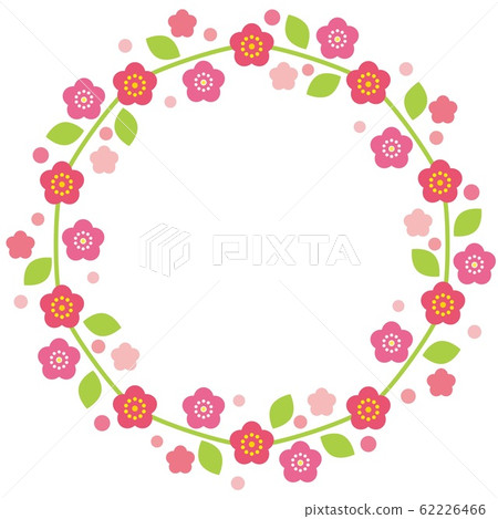 Plum Frame - Stock Illustration [62226466] - PIXTA
