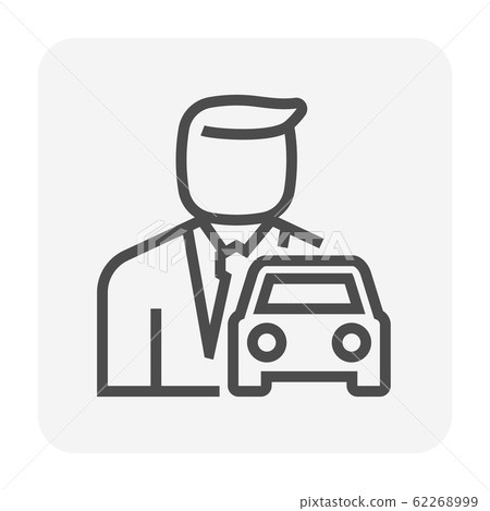 used car icon - Stock Illustration [62268999] - PIXTA
