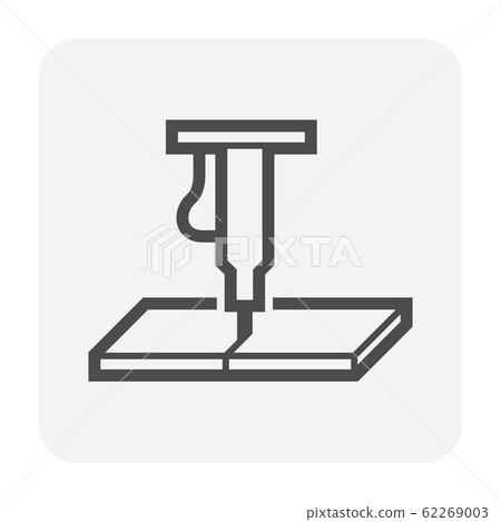plate cutting icon - Stock Illustration [62269003] - PIXTA