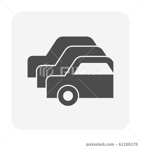 used car icon - Stock Illustration [62280178] - PIXTA