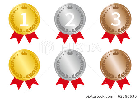 Ranking icon set Gold, silver and copper - Stock Illustration [62280639 ...
