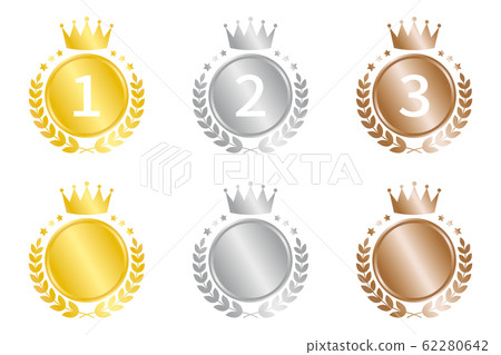 Ranking icon set Gold, silver and copper - Stock Illustration [62280642 ...