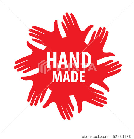 Vector icon handmade on a white background - Stock Illustration ...