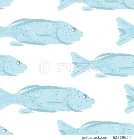 Fish pattern sketch for your design-插圖素材 [62289664] - PIXTA圖庫