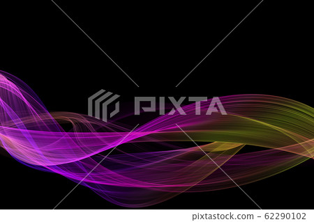 Wavy abstract background in two colors. - Stock Illustration [62290102 ...