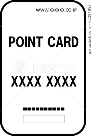 Point Card - Stock Illustration [62294955] - PIXTA
