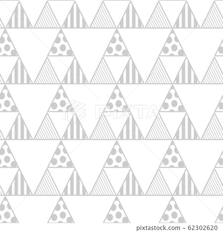 Seamless triangular flag pattern - Stock Illustration [62302620] - PIXTA