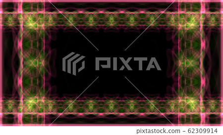 Fantasy geometric pattern CG... - Stock Illustration [62309914] - PIXTA