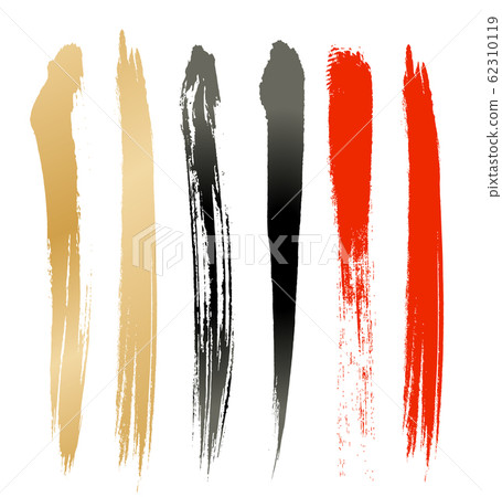 Analog touch material: brush texture, ink, ink,... - Stock Illustration ...