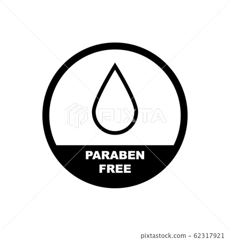 Paraben free sign simple design. Vector eps10 - Stock Illustration ...