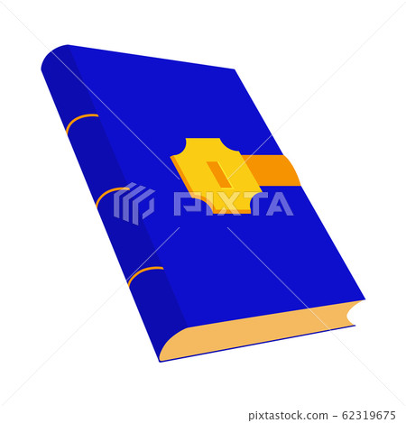 Cartoon locked book - Stock Illustration [62319675] - PIXTA