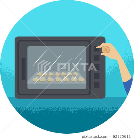 Hand Kitchen Verb Bake Illustration-插圖素材 [62325611] - PIXTA圖庫