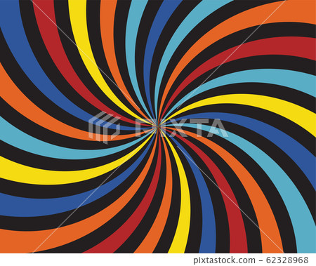 Abstract background. Pattern of color rays and - Stock Illustration ...