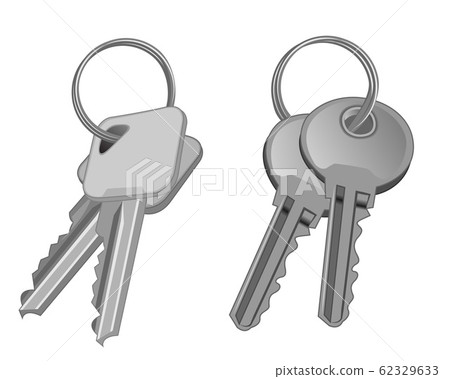 Keys vector illustration - Stock Illustration [62329633] - PIXTA