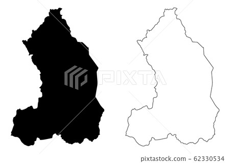 Eastern Province (Republic of Rwanda, Provinces of - Stock Illustration ...