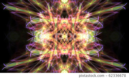 Fantasy geometric pattern CG... - Stock Illustration [62336678] - PIXTA