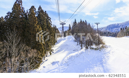 Zao ropeway - Stock Photo [62348551] - PIXTA